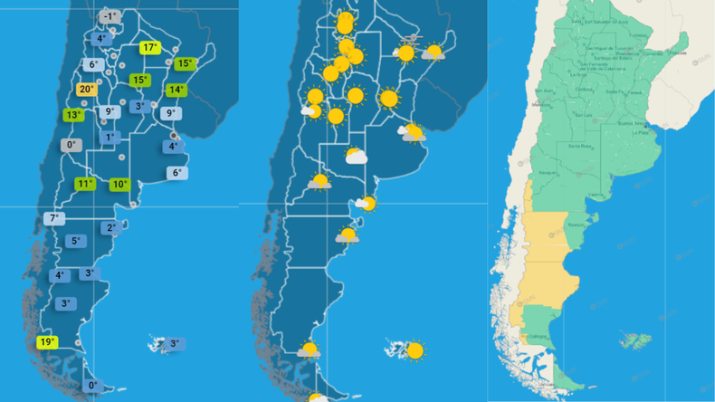 Alerta meteorológica por viento y frío extremo para 12 localidades de ...
