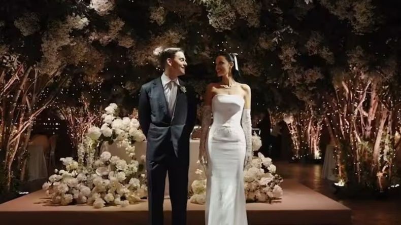 El tierno video con el que Oriana Sabatini recordó su casamiento con ...