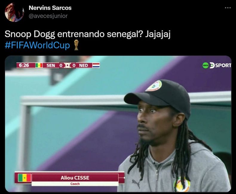 Mundial Qatar 2022: el parecido del DT de Senegal con Snoop Dogg que se ...