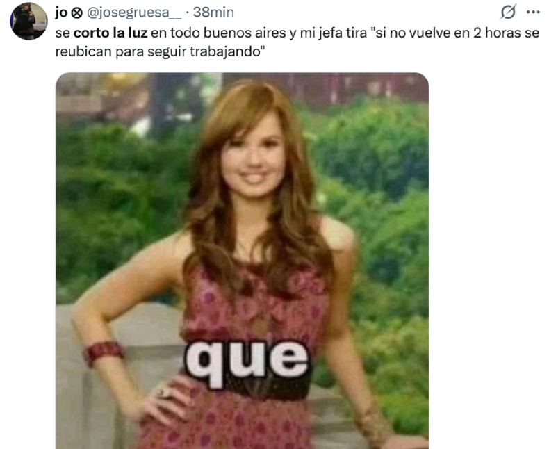 Los mejores memes del masivo apagón en el AMBA: estallaron las redes ...