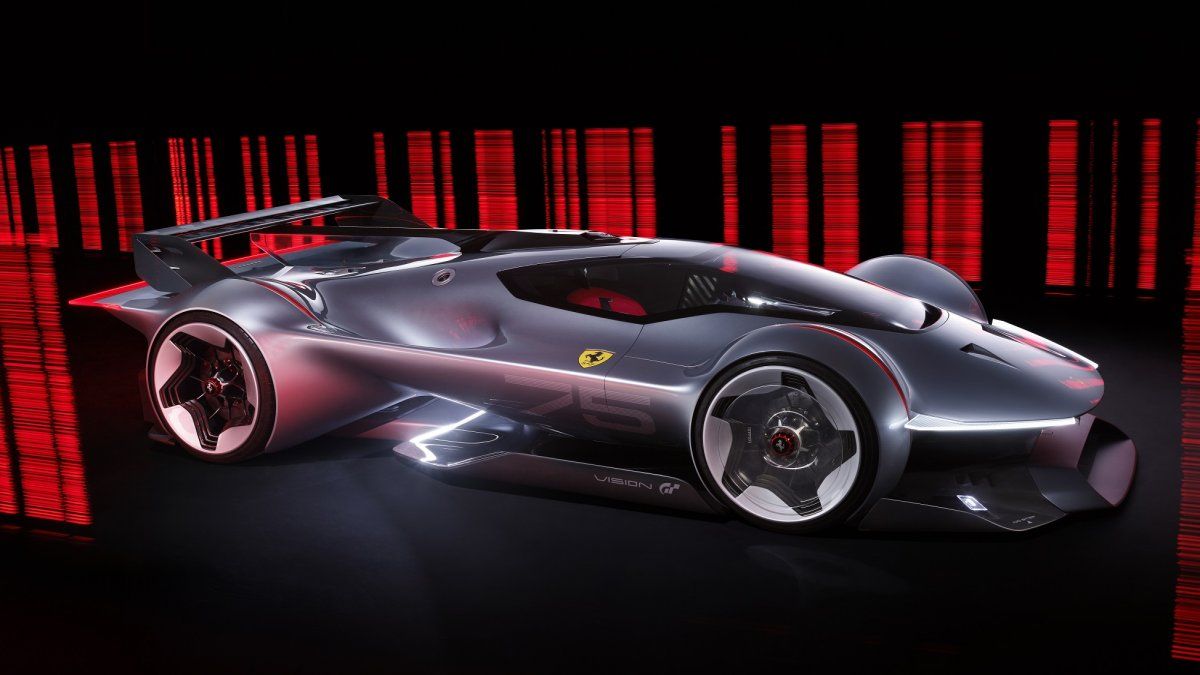 Ferrari presentó un espectacular auto virtual para gamers