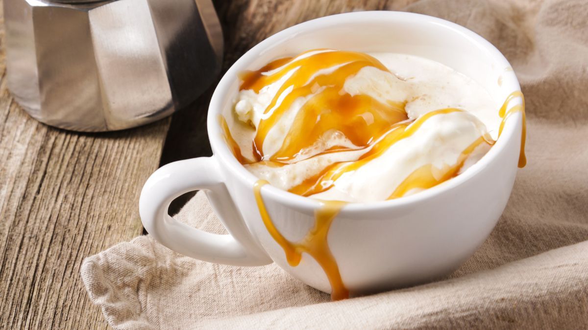 La receta perfecta para el verano: affogato, una mezcla de helado con café