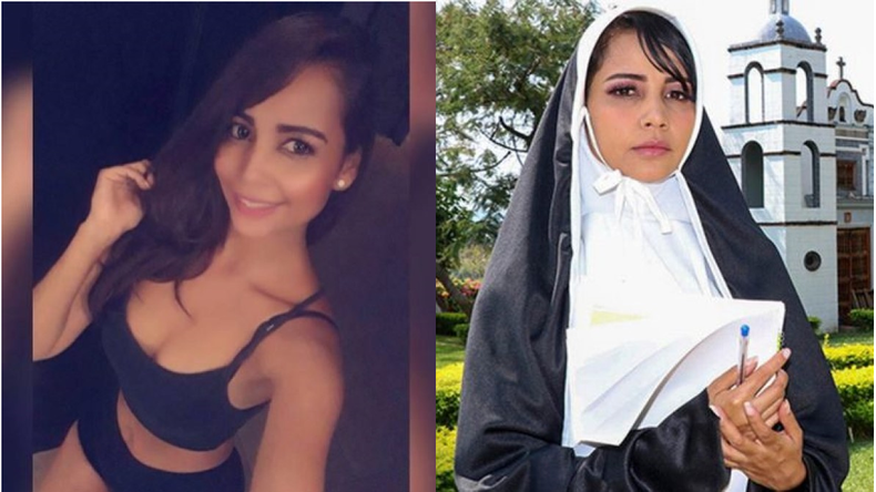 Monja colgó los hábitos y gana millones vendiendo fotos y videos desnuda
