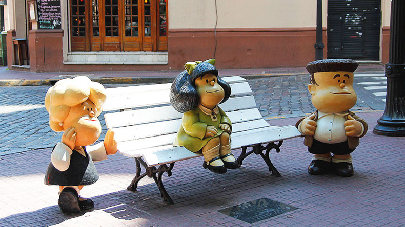 Un emblema nacional: ¿cuántos monumentos tiene Mafalda en Argentina?