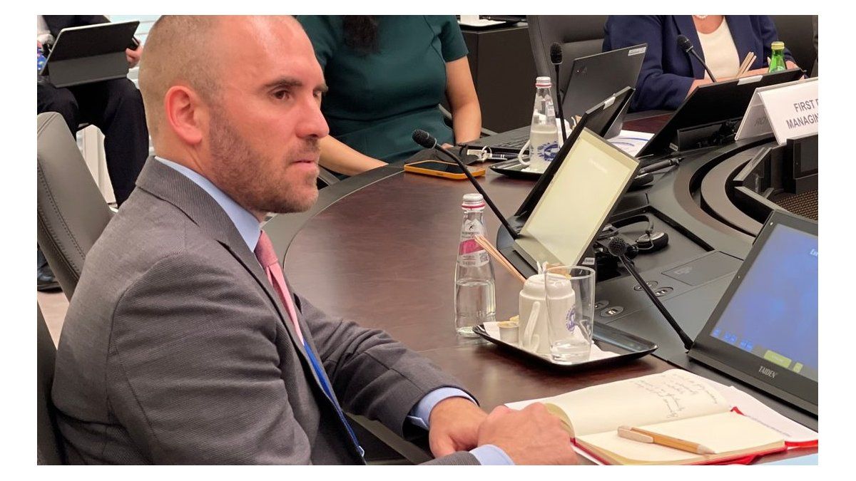 Martin Guzmán participó de la reunión del G20 y se reunió con el FMI