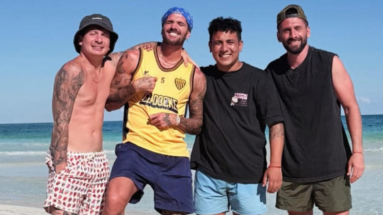 El LOOK PLAYERO de RODRIGO DE PAUL: se puso la CAMISETA de un EQUIPO ...