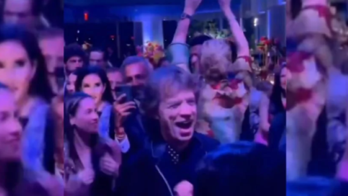 Video: Mick Jagger bailó increíblemente al ritmo de Farruko