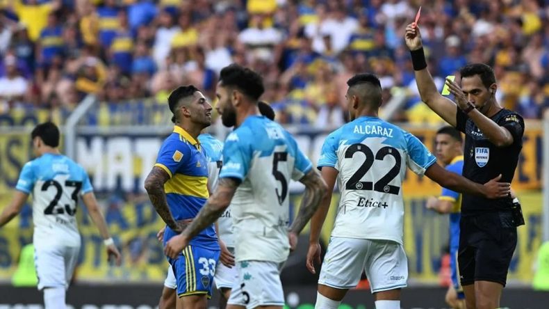 Qué sanciones recibirán los jugadores de Racing y Boca que fueron expulsados en la final del ...