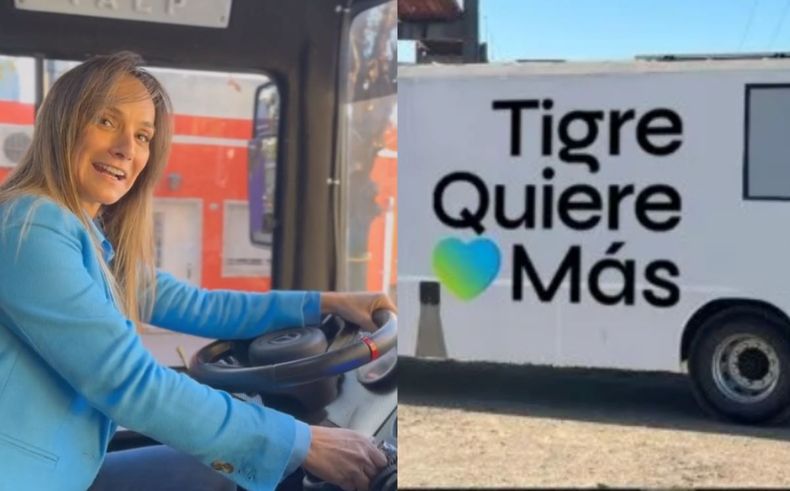 Malena Galmarini lanzó su campaña en Tigre bajo el hashtag La Galmarineta