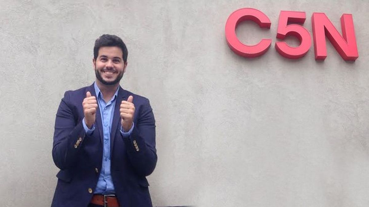 Nicolás Magaldi regresa a C5N: Vuelvo a mi casa